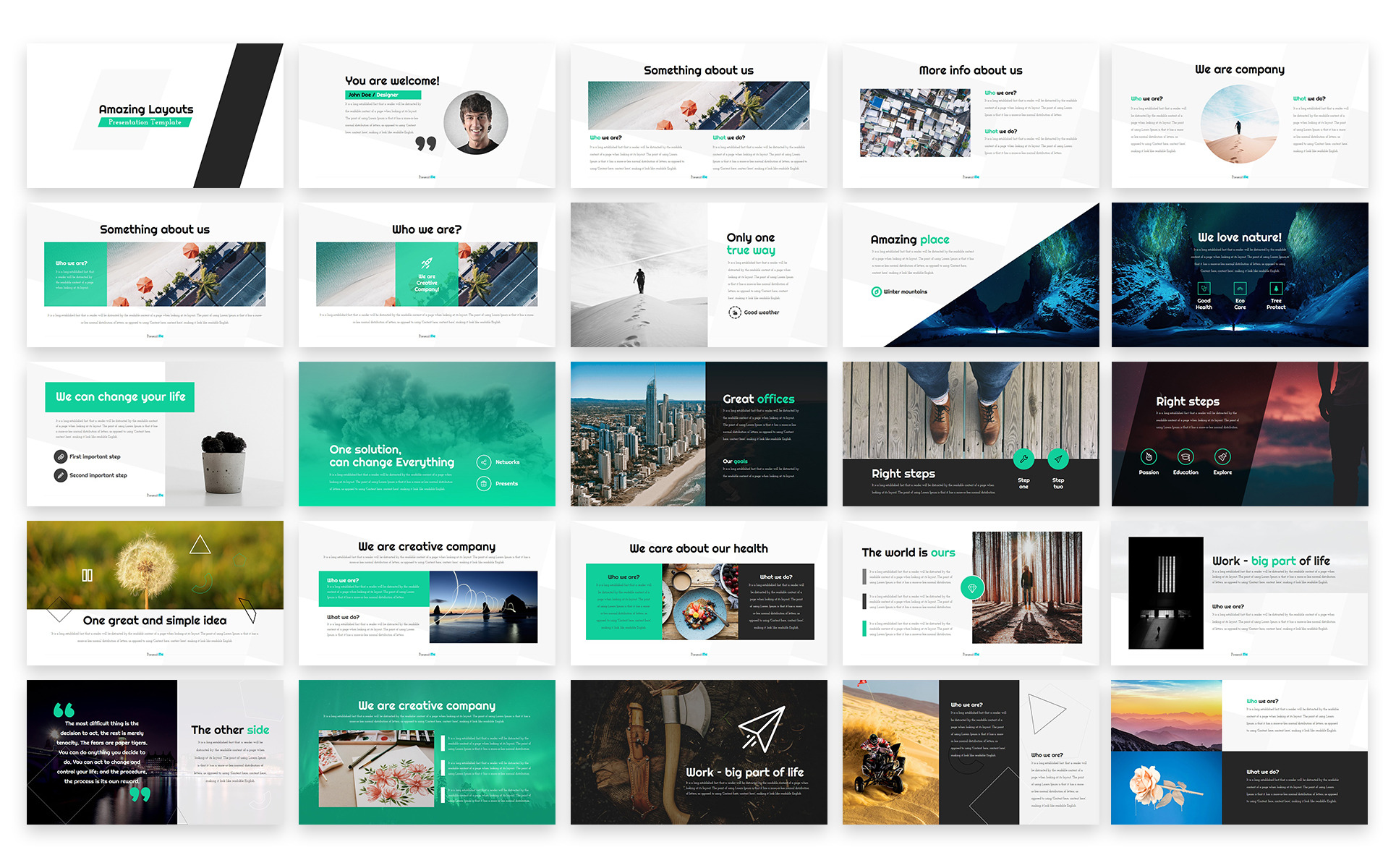 Amazing Layouts PowerPoint Template Free Download Download Amazing 